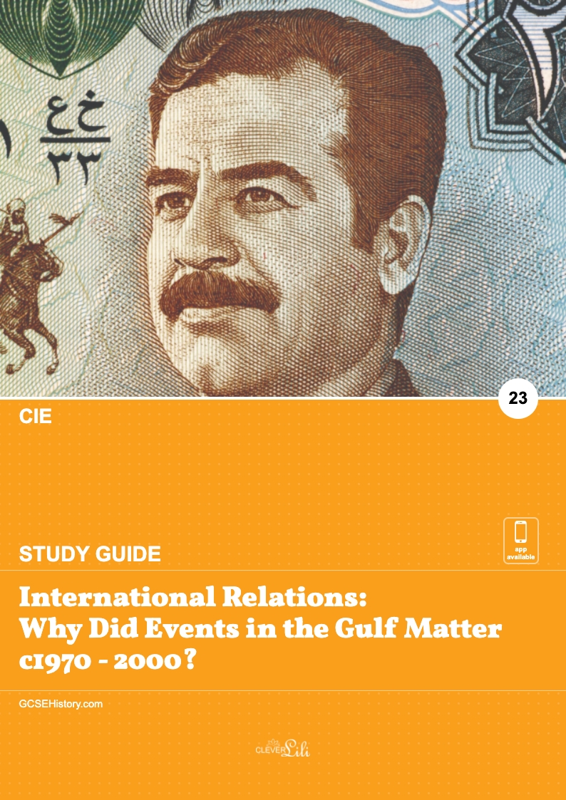 International Relations: Why Did Events in the Gulf Matter, c1970 - 2000?