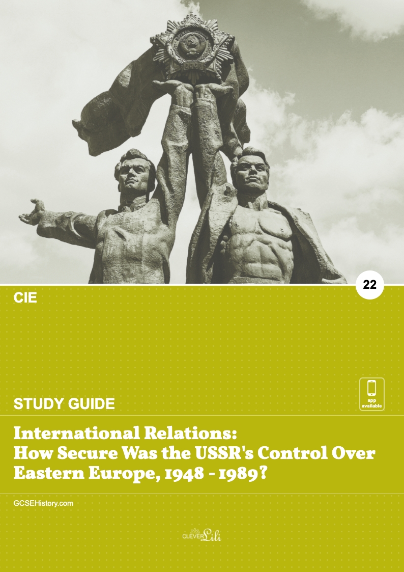 International Relations: How Secure Was the USSR's Control Over Eastern ...