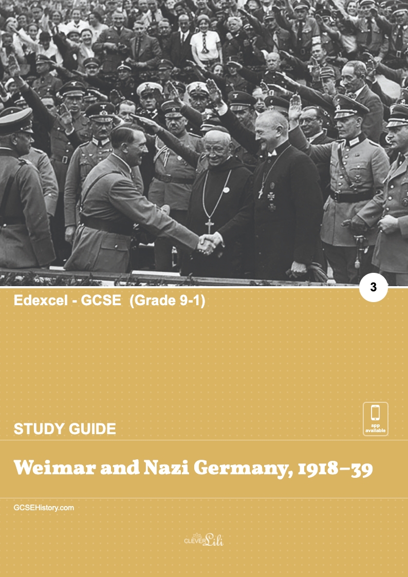 Weimar and Nazi Germany, 1918–39